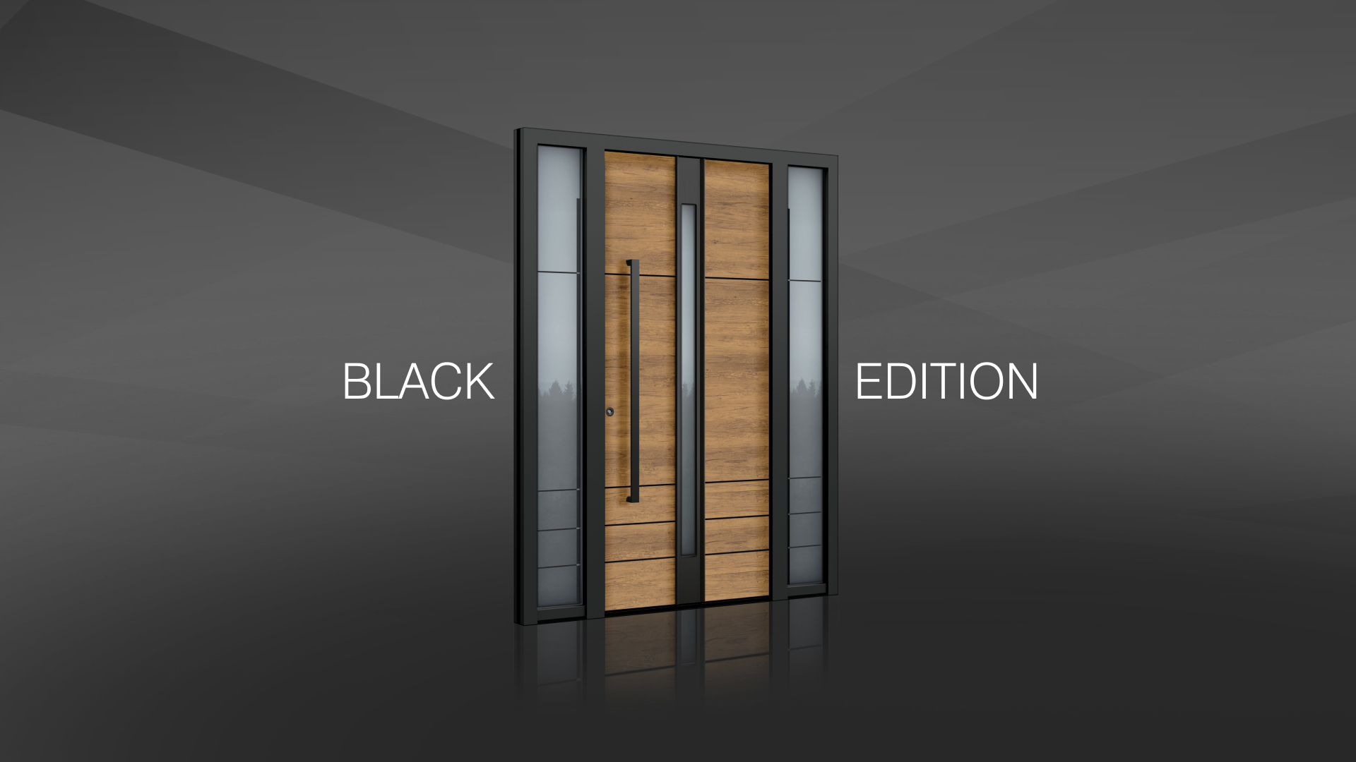 Black Edicion Entrance Doors - Inotherm
